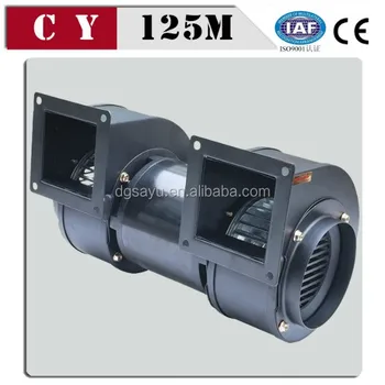 Sirocco Fan Centrifugal Fan In Double Fan Type Cy125m - Buy Sirocco Cooling Fan Cy125m,Dual ...