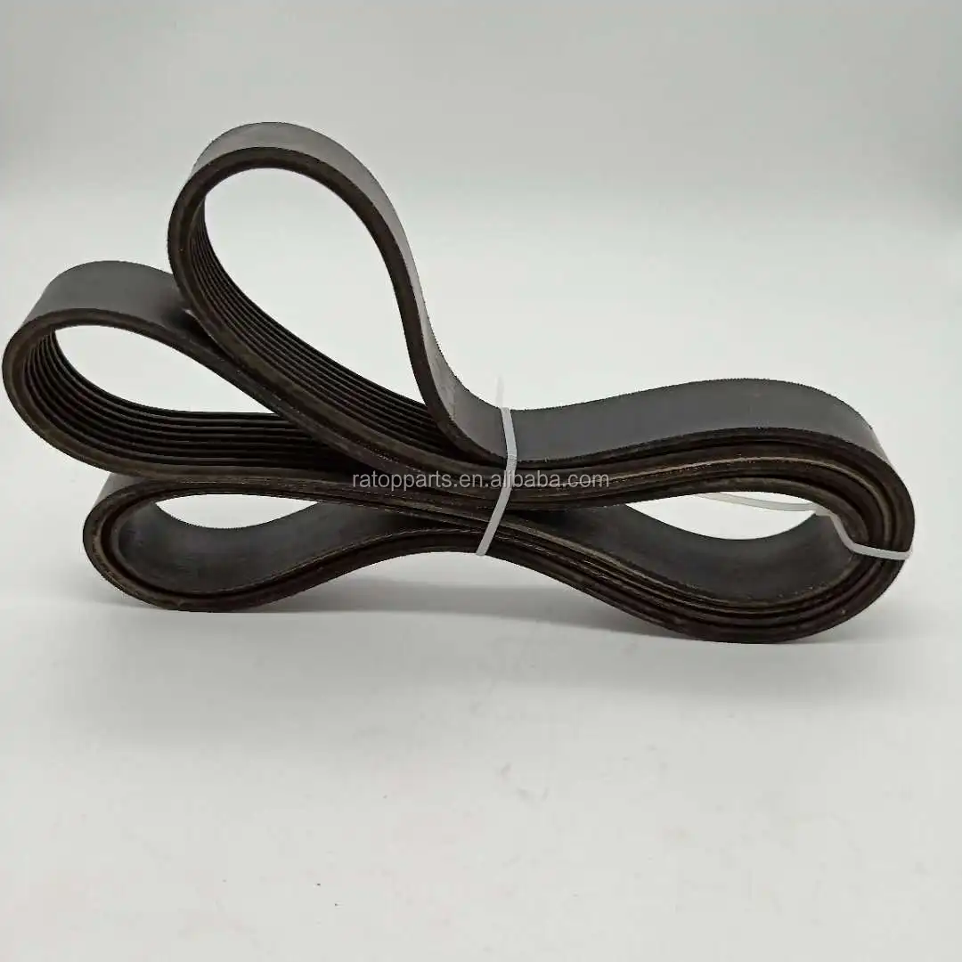 8PK2175 Excavator Fan Belt for 183-4494 with 3126B C7 C9 Engine