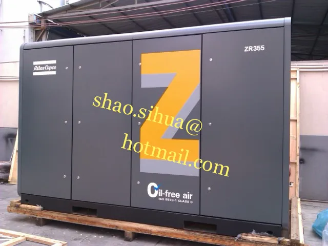 Atlas Copco ZR Oil-Free Rotary Screw Compressors - Durable & Efficient ...