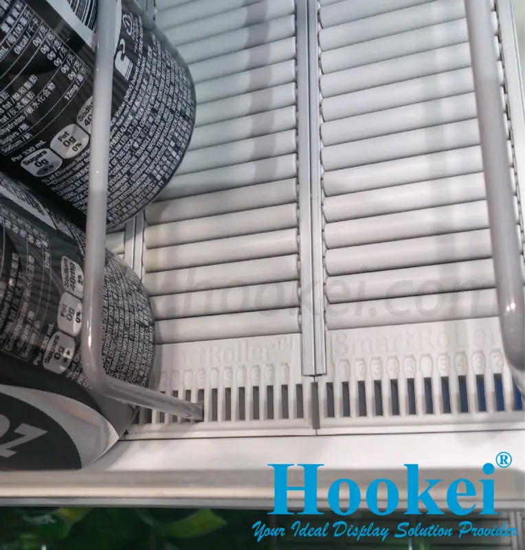 Roller Track System Supermarket Shelving Roller Track Shelf Management ...