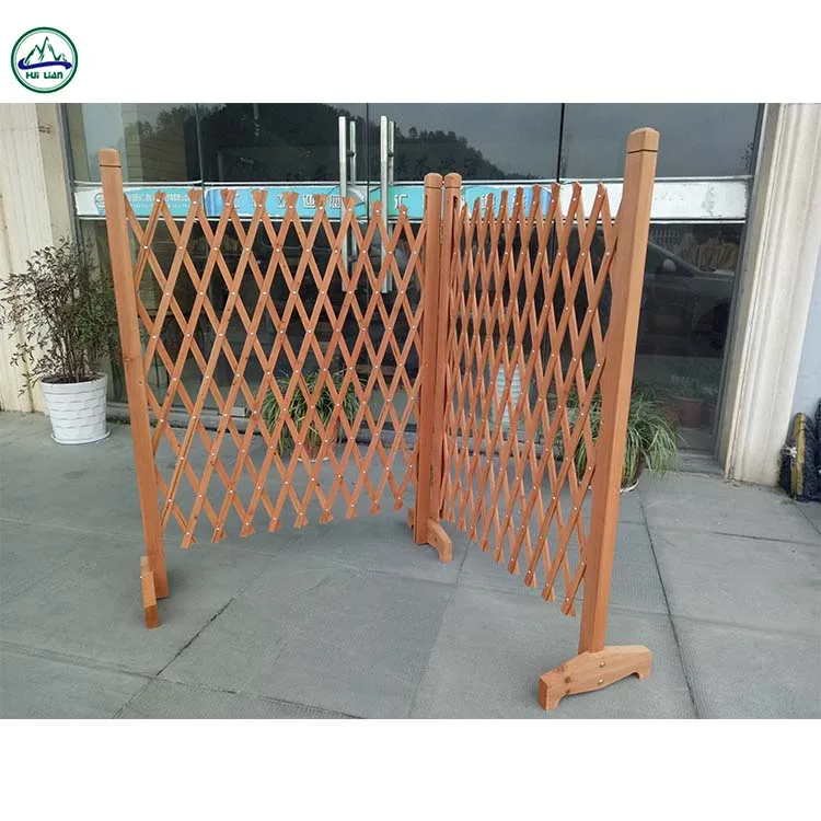 2018 Garden Supplies Folding Wooden Garden Lattice Fence For Decorative ...