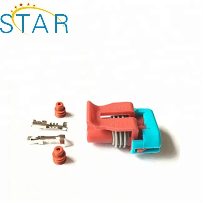 PA66 2 Pin Female Automotive Connector - Waterproof Power Cable