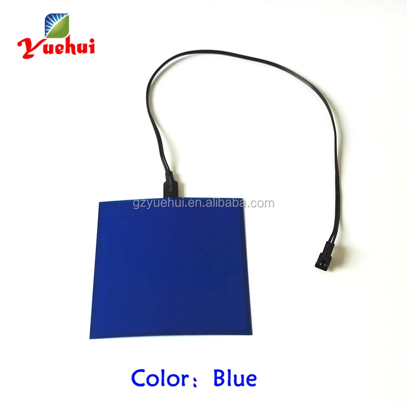 6 Colors Choice 10x10cm Without Inverter El Sheet El Panel For Display ...
