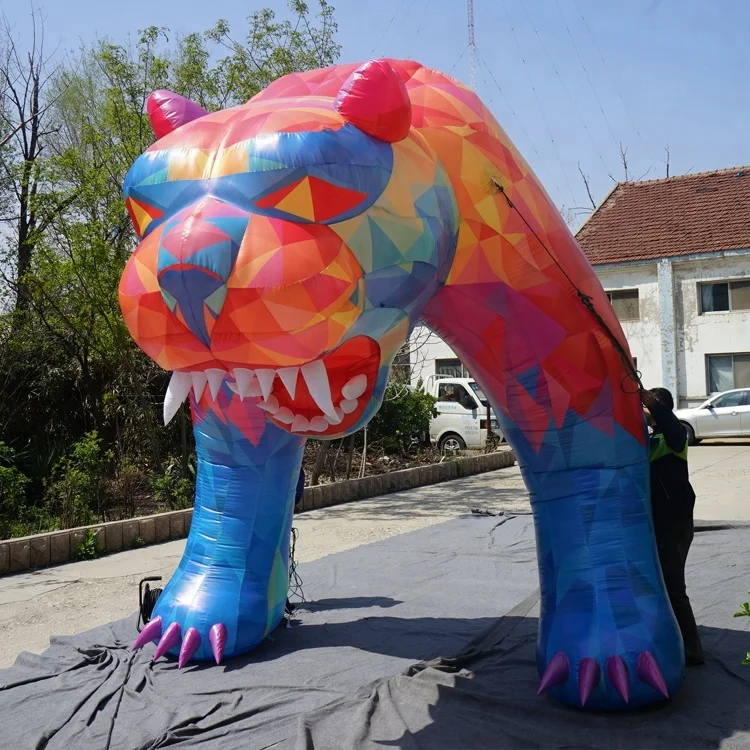 Inflatable Leopard - Perfect for Outdoor Event Decoration