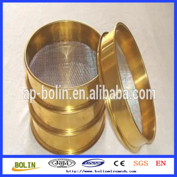 Kasa Penyaring Baja Tahan Karat 0.5mm/saringan Uji Semen Bulat/saringan ...