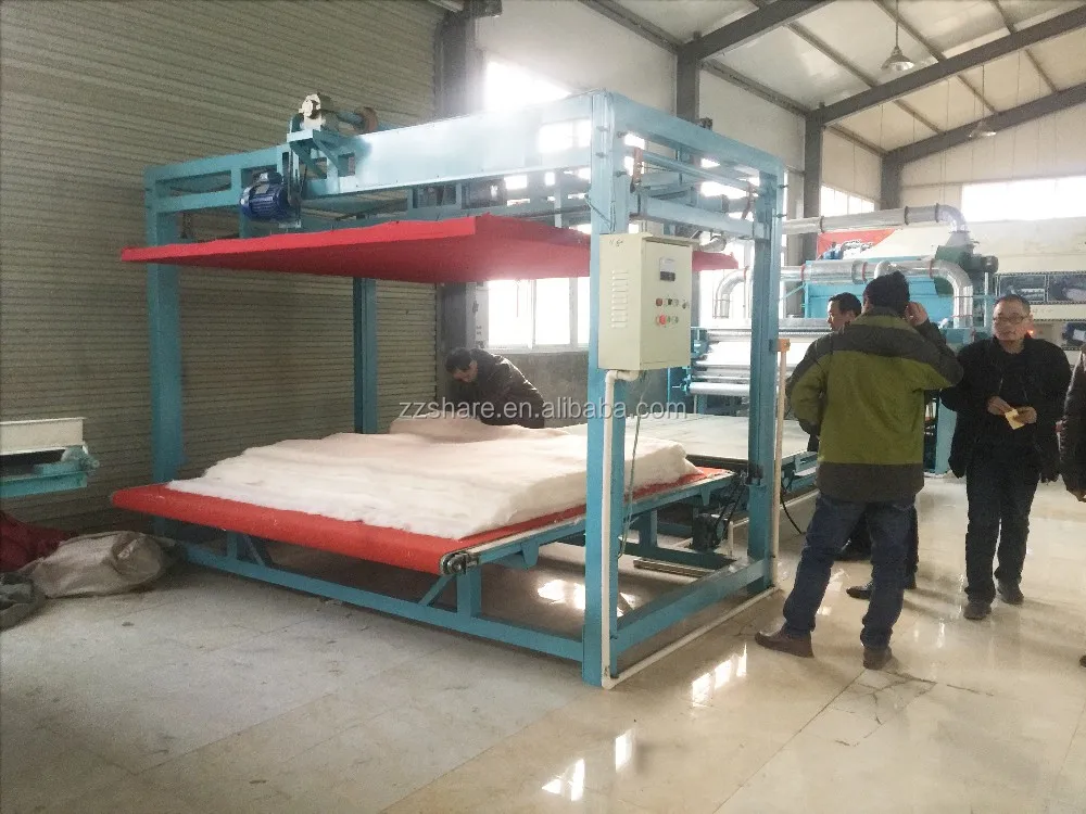 Automatic Cotton Quilt Batting Pressing Forming Machine