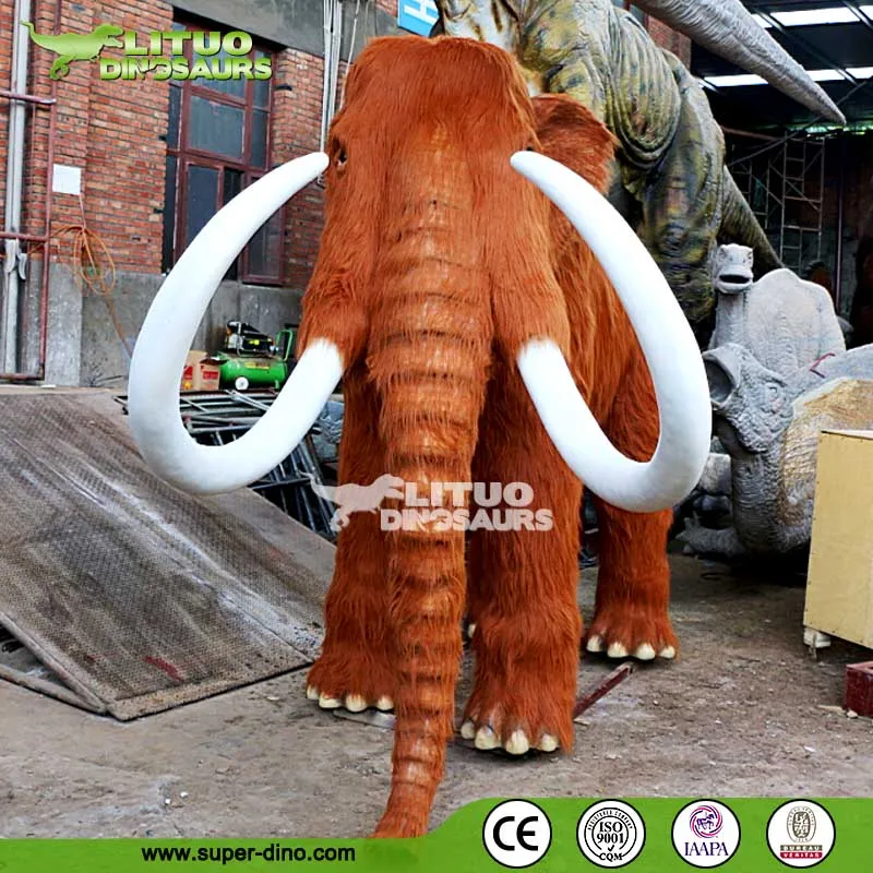 Prehistorical Robotic Wooly Mammoth - Life Size for Sale