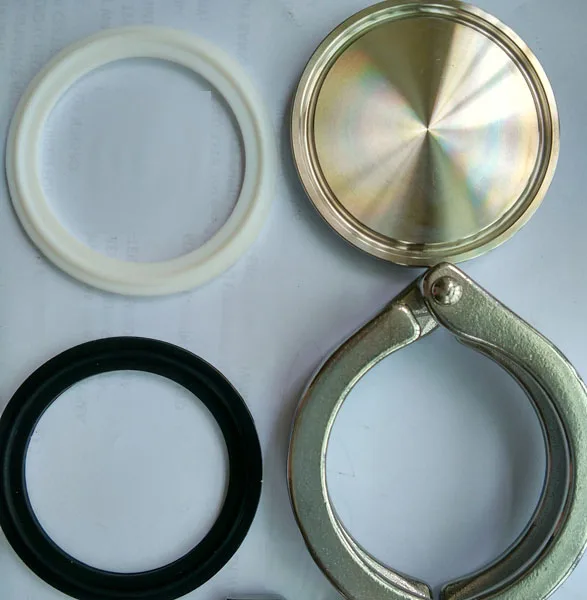 Stainless Steel Pipe End Cap - 16AMP 1.5" SS304 Tri-clamp