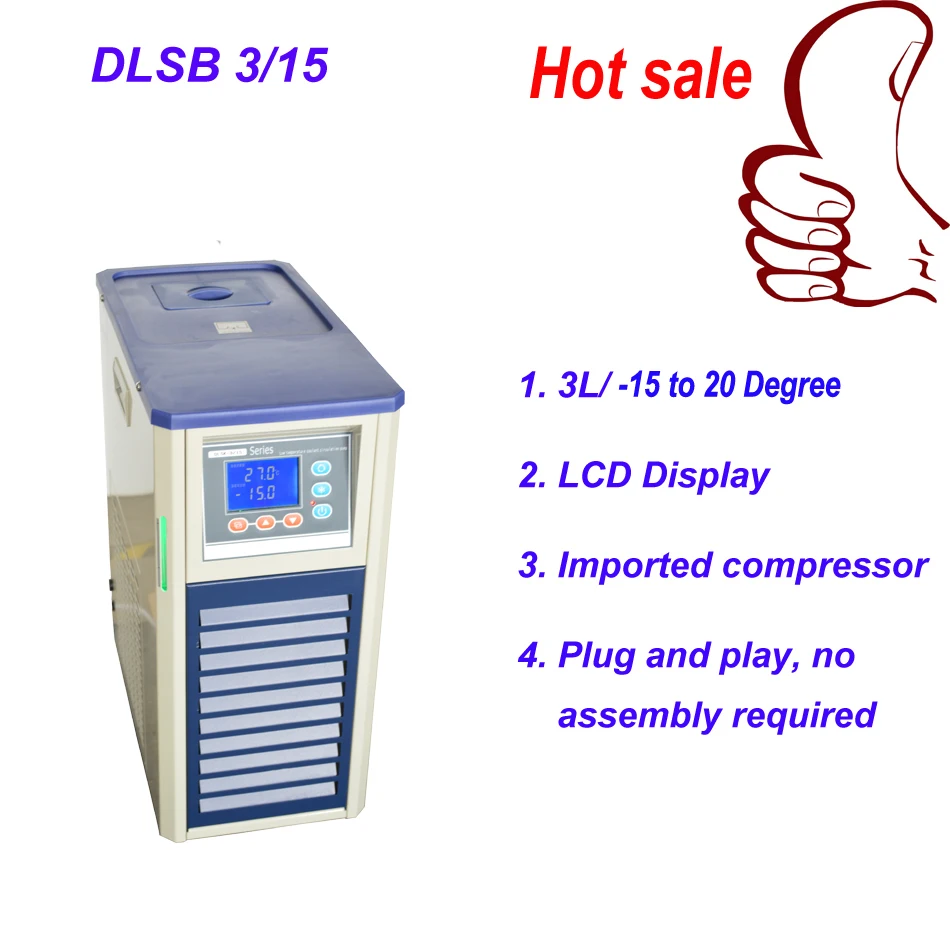 3l Low Temperature Water Tank Cooling System Mini Recirculating Chiller ...