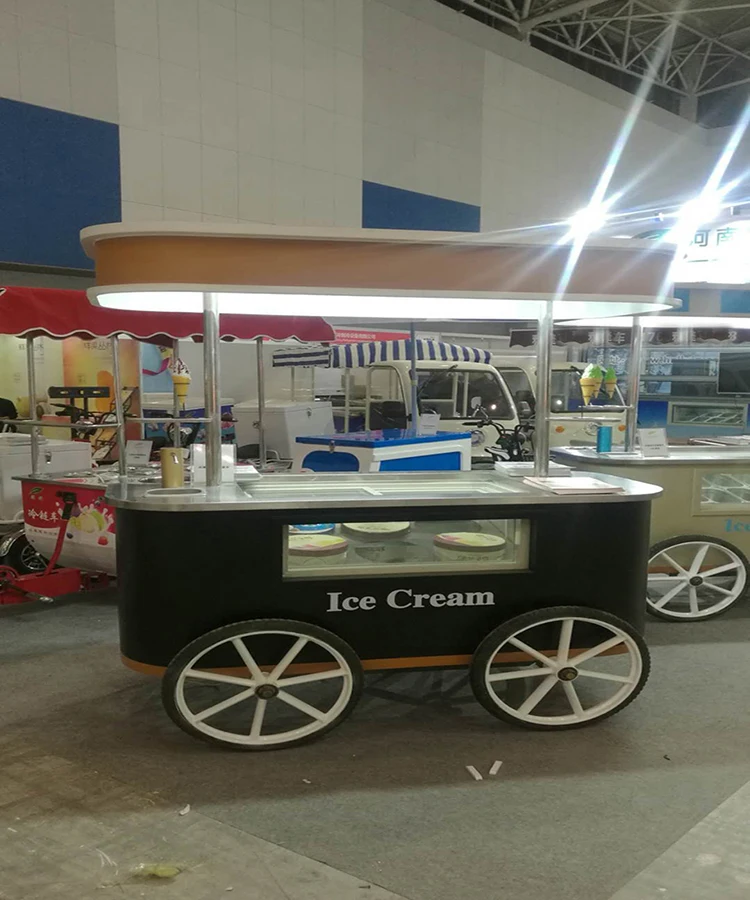 Best Selling Ice Cream Trolley/freezer Ice Cream Carts/mobile Ice Cream ...