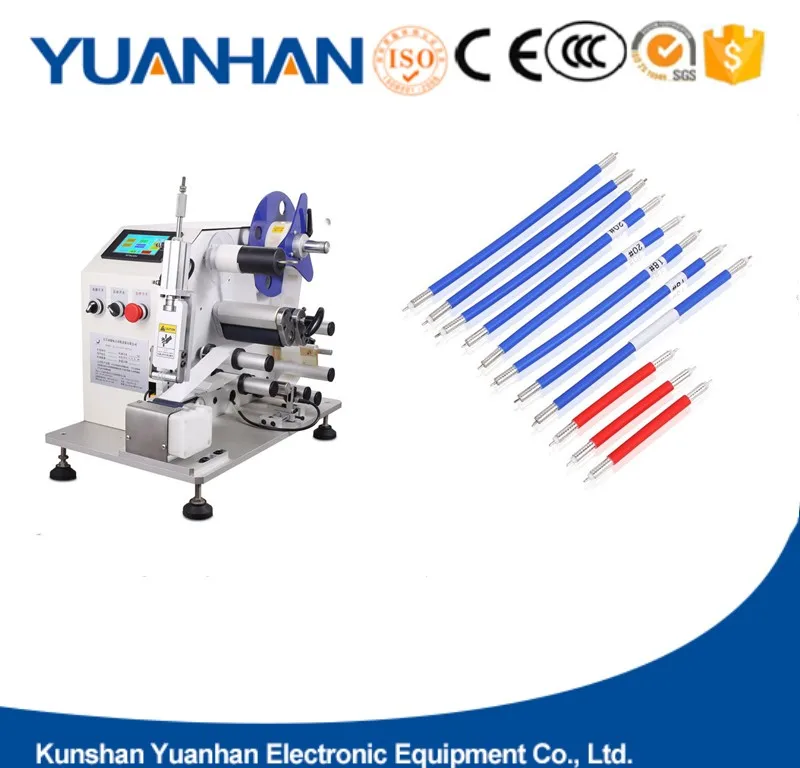 Automatic Sticker Pasting Machine Wire Cable Labeling Machine - Buy ...