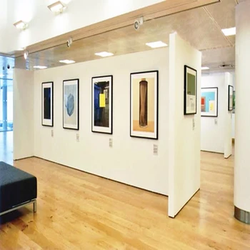 Modular Art Gallery Display Board Movable Folding Partition - Buy ...