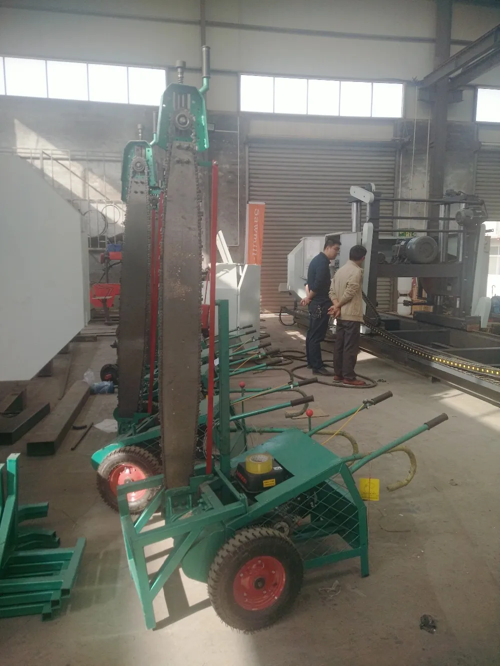 Portable Electric Wood Slasher - Efficient Woodworking