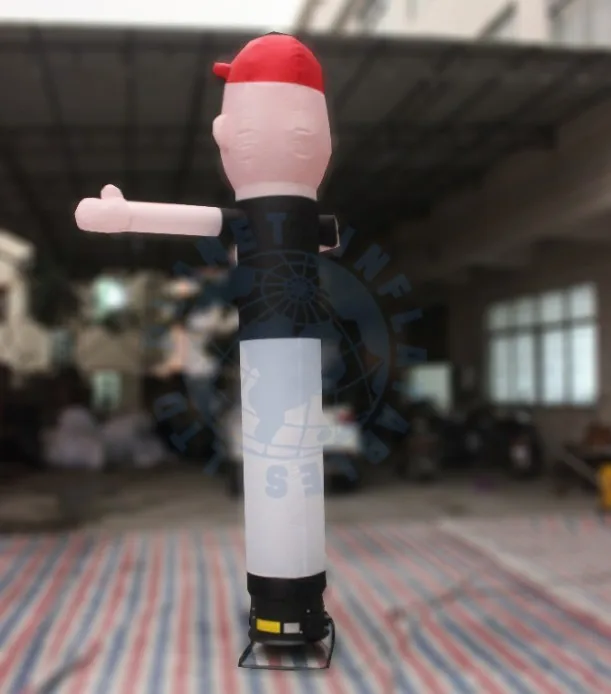 Nylon Wind Inflatable Desktop Sky Dancer / Inflatable Dancing Man ...