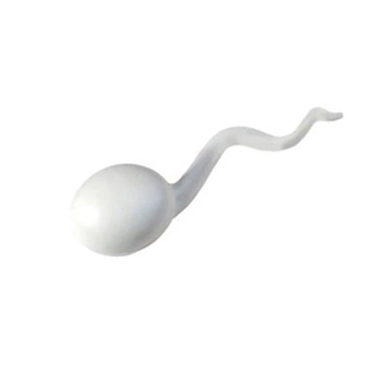 Custom Squeeze PU Sperm Relief Mini Foam Stress Ball