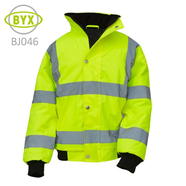 High Visibility Two Tone Freezer Worker Jacket - Buy High Visibility ...