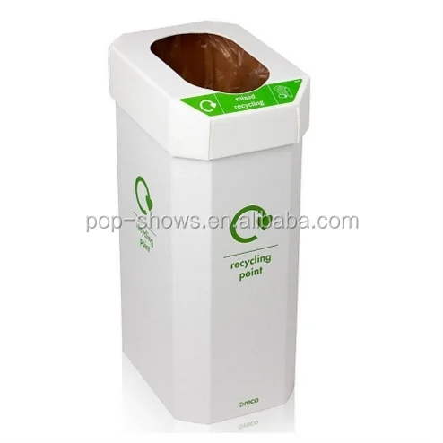 Custom Large Outdoor Activities Cardboard Trash Bin