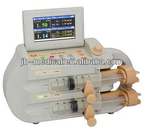 Tci-iii-b Double Channel Target Controlled Syringe Pump For Icu - Buy ...