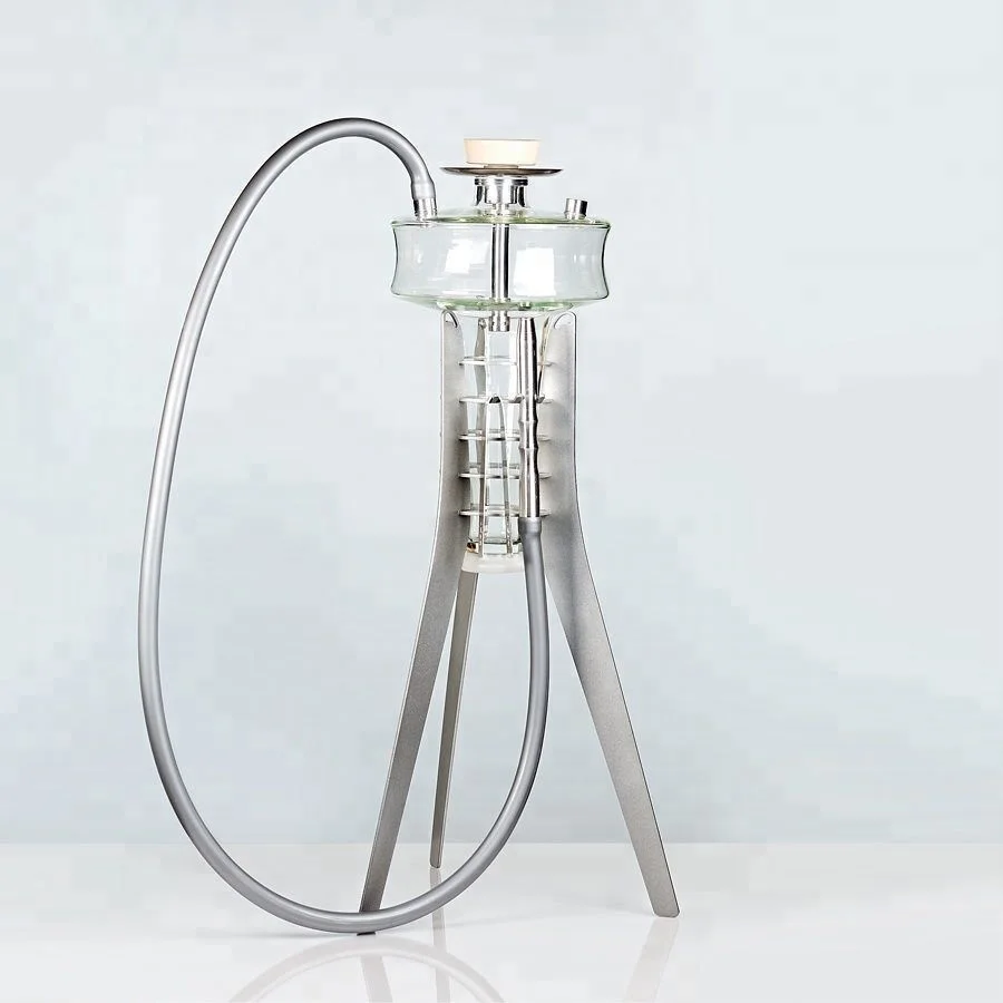 Hookah Wholesale New Shape Glass Hookah With Metal Stand,Big Glass ...