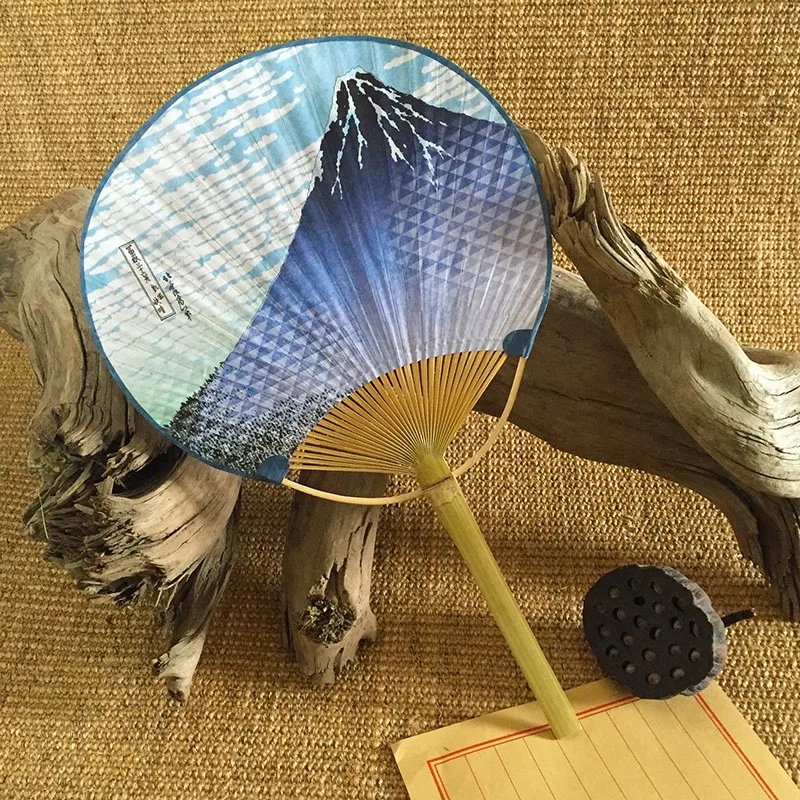 Beautiful Design Round Bamboo Paper Hand Fan - Buy Bamboo Fan,Hand Fan ...