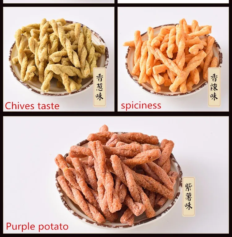 Crispy Snack Food Processing Machine Bread Twisting Machine Automatic ...