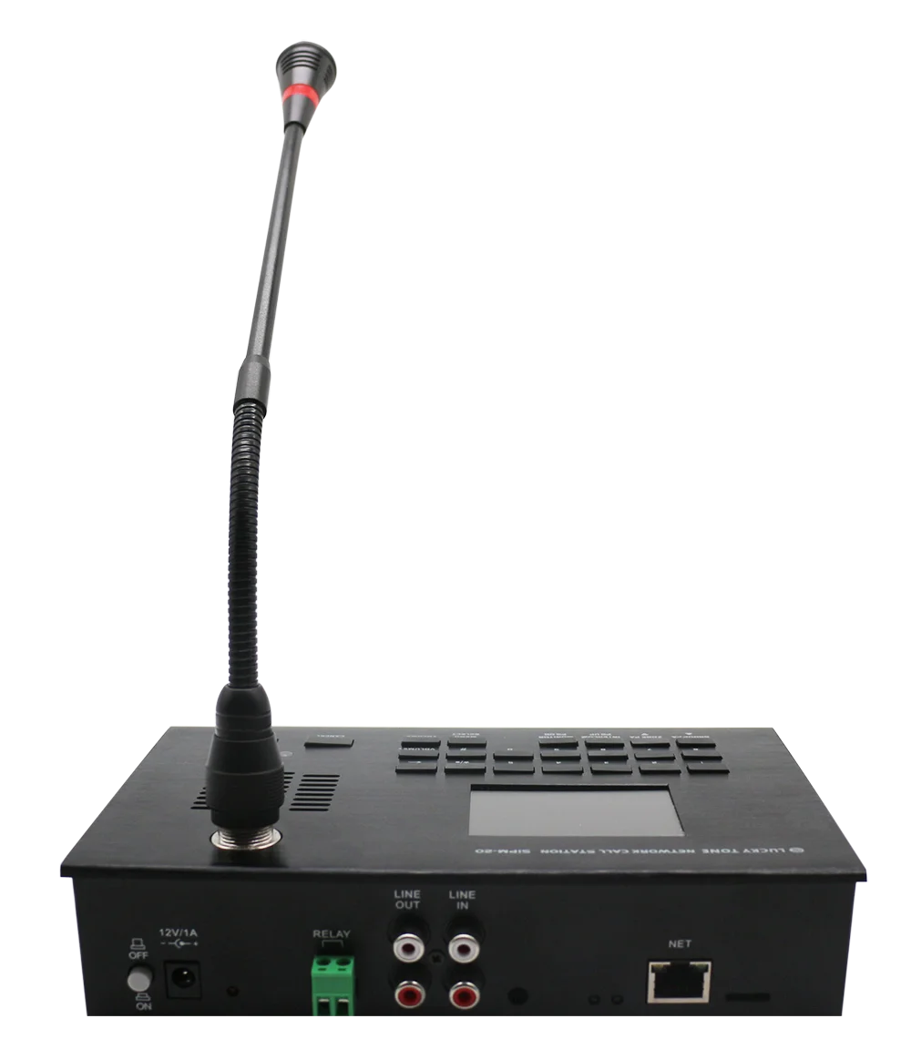 IPM-20 IP PA System Network Paging Microphone Professional