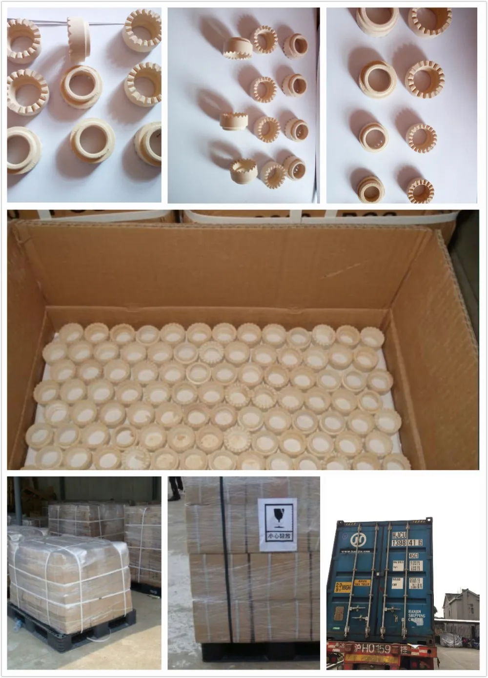 Deck Through Weld Ceramic Ferrule Wtd 13,Wtd16,Wtd19,Wtd22,Wtd25 Mm For ...