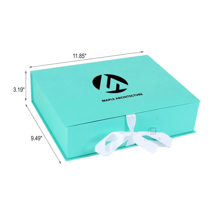 new design logo gift bra packaging box with ribbon closure - 动态图库网