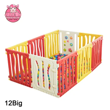 Baby Playpen Kids 12 Panel Safety Play Center Yard Home Indoor Outdoor ...