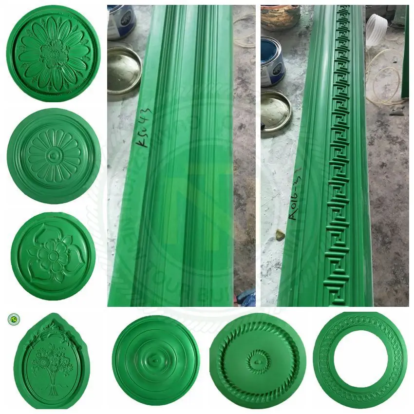 Fiberglass Gypsum Molds For Making Gypsum Cornice Molding From ...
