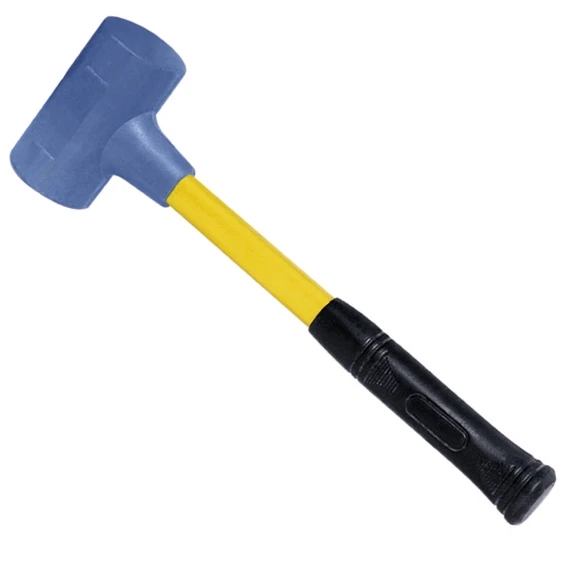 Big Rubber Mallet Hammer with Steel Handle - 10LB Jack Hammer