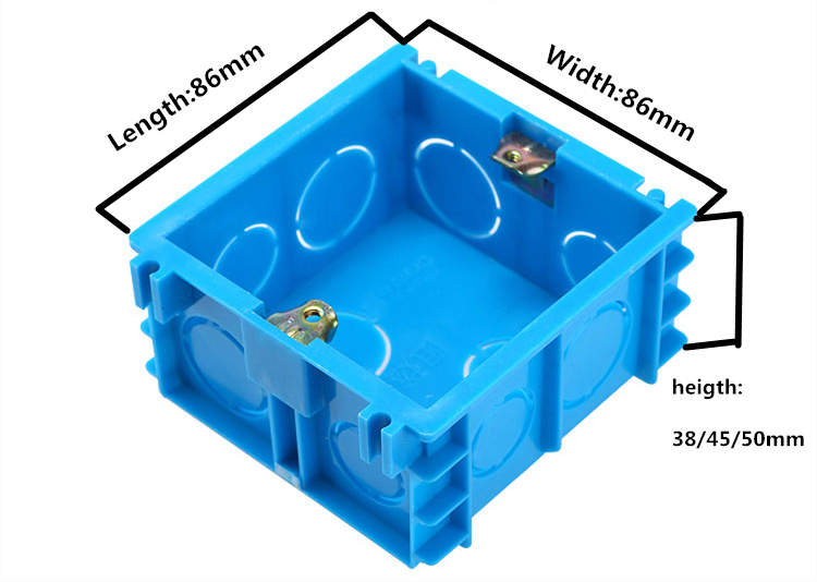 86*86 Pvc Sunk Box Pvc Surface Junction Box - Buy Gi Box,Pvc Junction ...