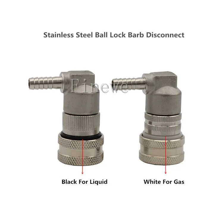 Homebrew Beer Cornelius Keg Connector Stainless Steel Ball Lock ...