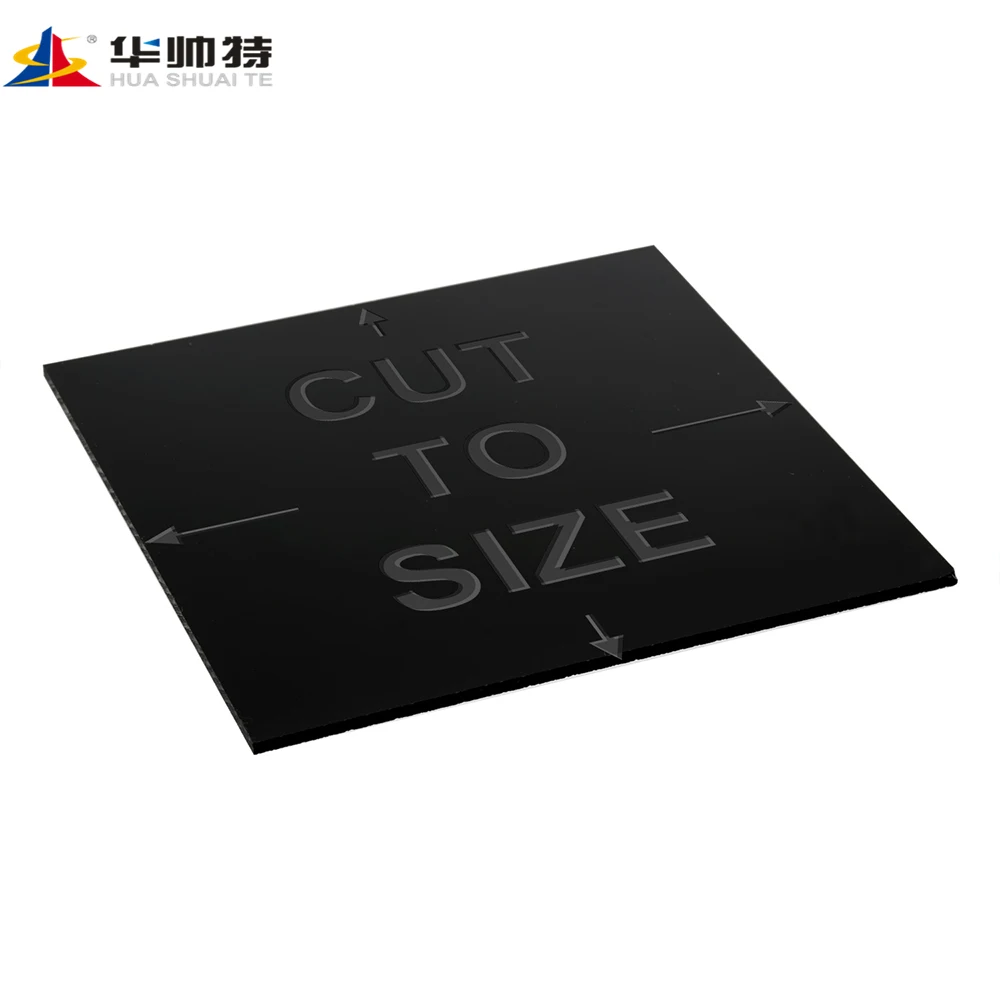 Top 3 High Gloss Plastic Black Acrylic Board Pmma Sheets Perspex Sheets ...