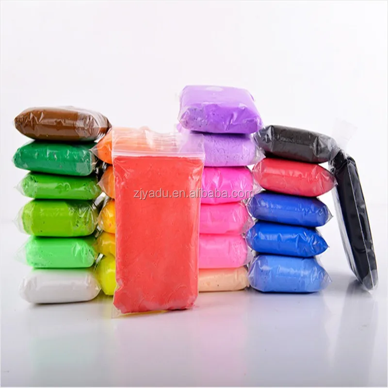 Non Dry Foam Putty Magic Diy Toy Pearl Snow Putty Rulers Polymer Clay ...