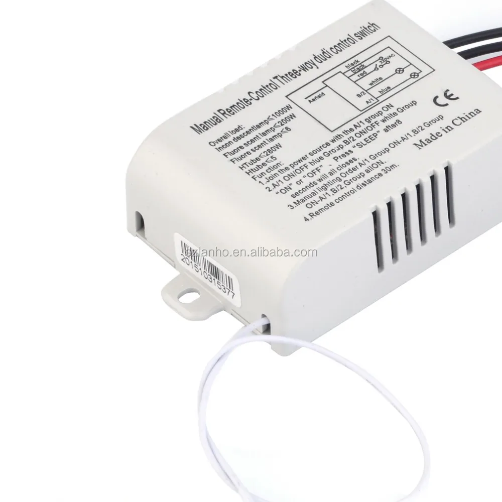 New Arrival 220v 3 Way On/off Digital Rf Remote Control Switch Wireless ...