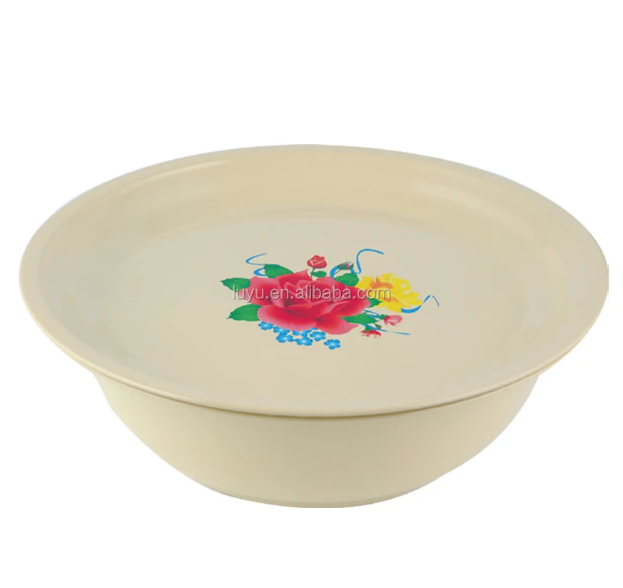Sprayer Plastic Basin Enamel Basin with Cover 30-40cm