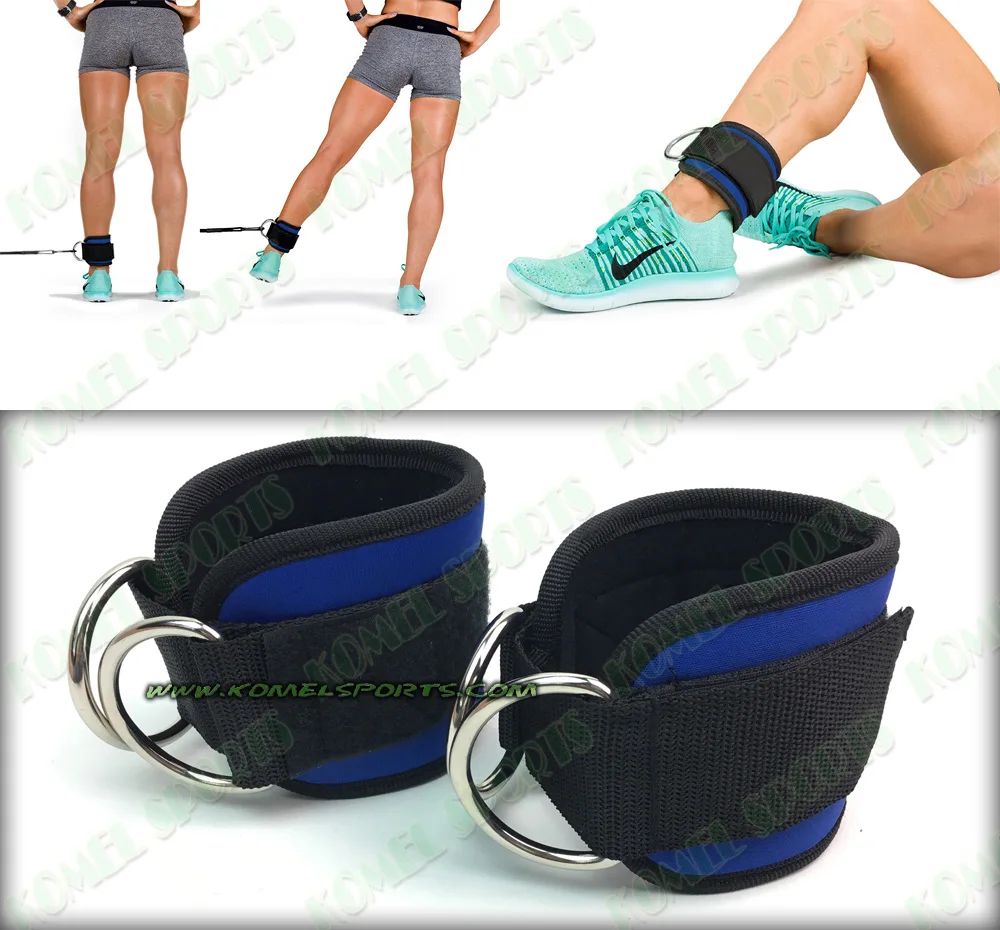 Neoprene Padded Ankle Straps With Double Ring,10x4inch - Buy Ankle ...