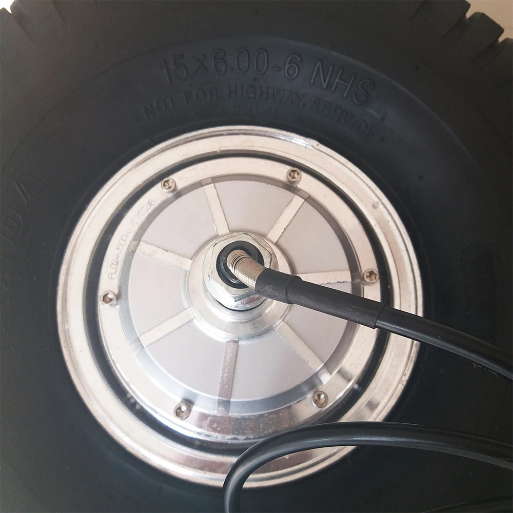 Electric 15" Inch Brushless Robot Hub Motor Wheel with Driver Board for ...