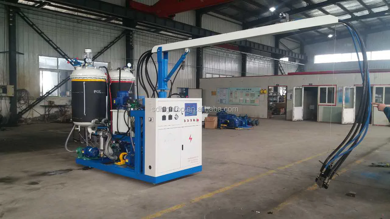 High Pressure Polyurethane Foam Sandwich Panel Injection Machine - Buy ...