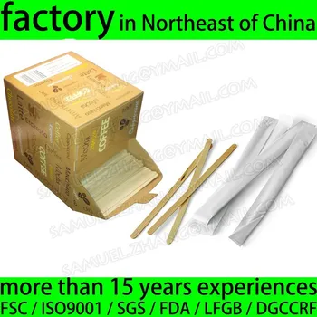 Fsc Certified Wooden Coffee Stirrer Dispenser - Buy Coffee Stirrer ...