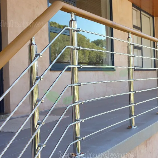 Stair 304 Stainless Steel Rod Bar Railing Or Rod Rails Rod Bar ...