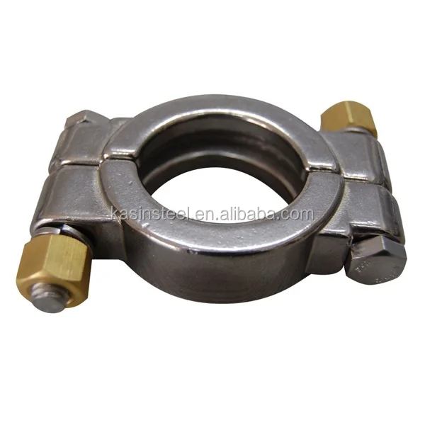 SS304 Sanitary Stainless Steel 13MHP Pipe Clamp - Durable ...