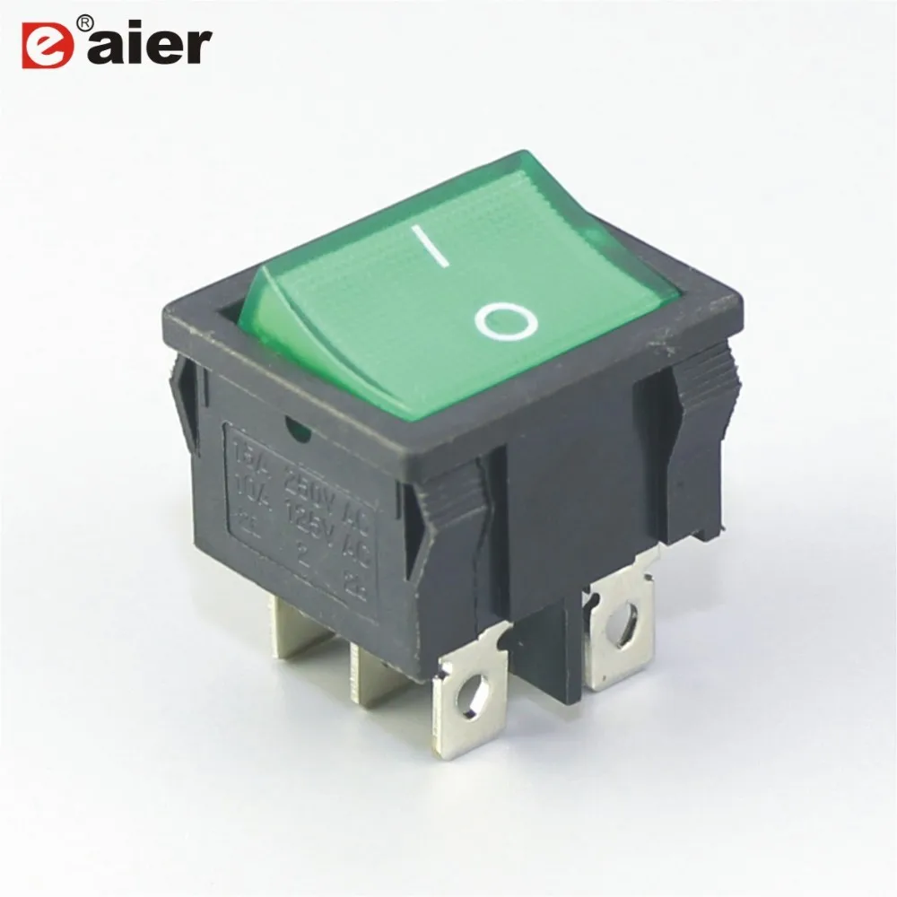 Interruptor Basculante De 3 Posiciones Kcd3 T125 55,1 Polo,Doble ...