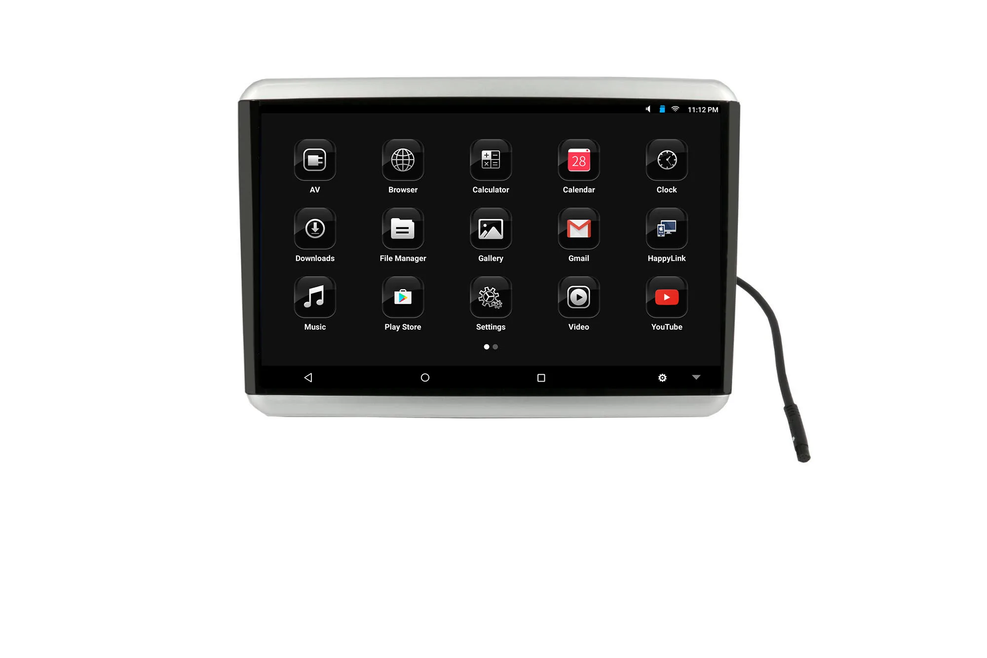 Universal 10.6-inch Car High Definition Monitor With Adjustable Angle ...