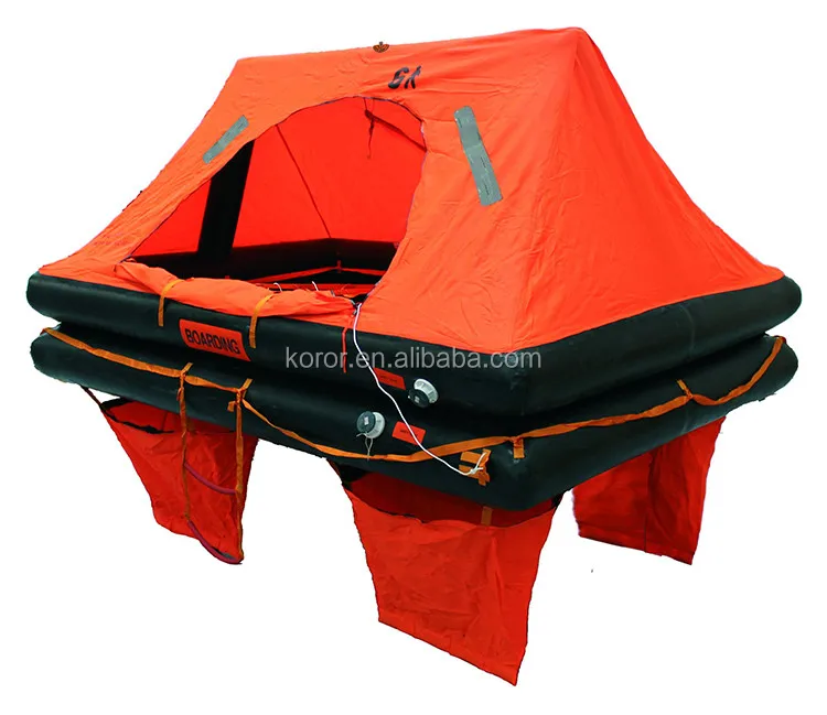 cheap price rigid type ten person automatic self inflating life raft ...