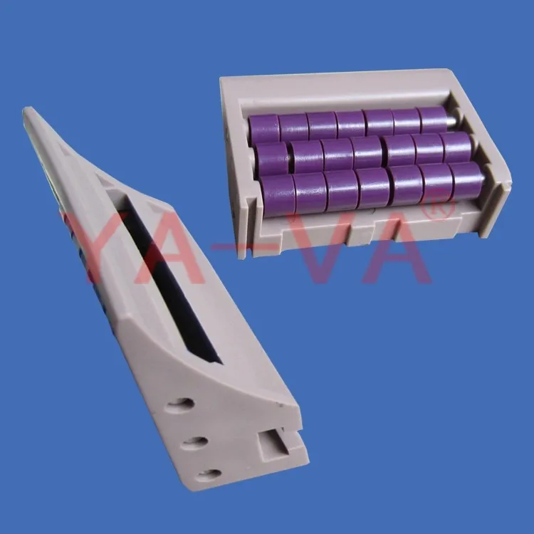 Plastic Modular Transfer Roller Plates For Flexible Chain Conveyor ...