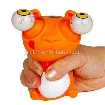 Custom Make Soft Rubber Plastic Eyes Pop Out Animal Squeeze Toy,Soft ...