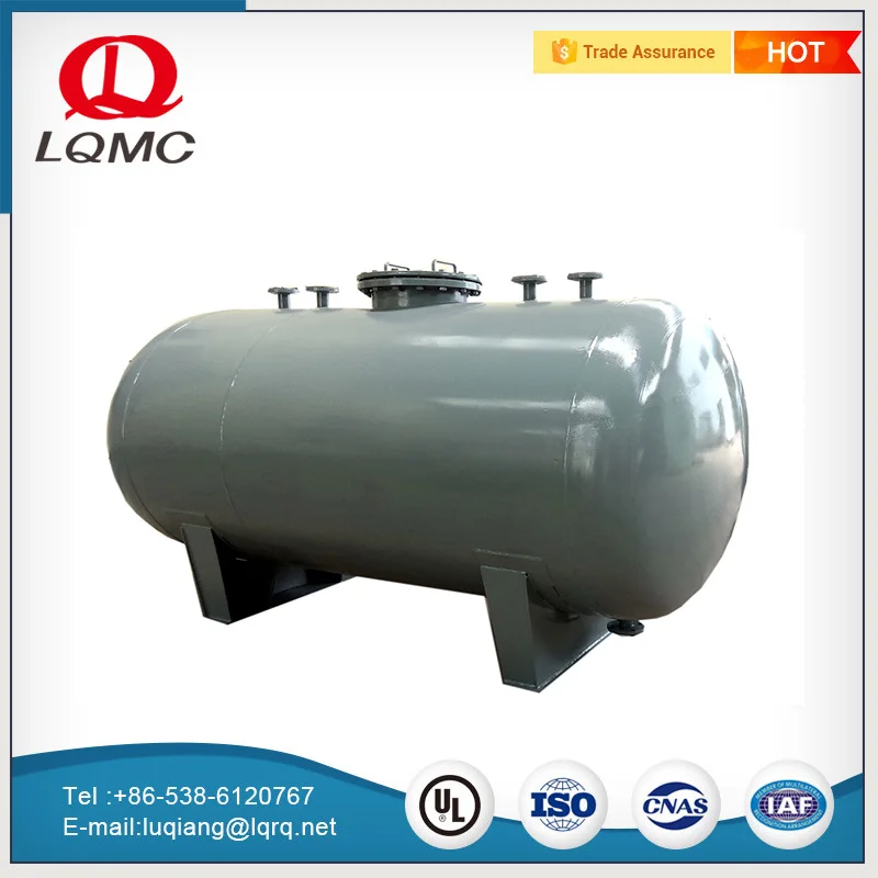 Single Layer Double Compartment Portable Round Fuel Steel Tank - Buy ...