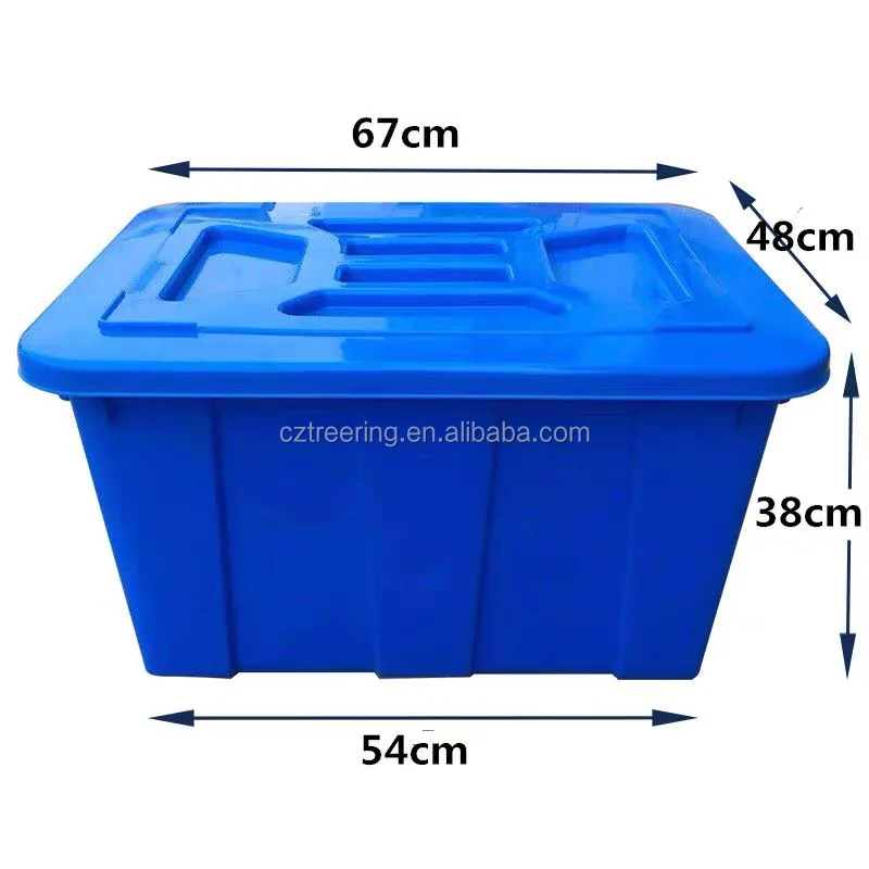 Stack Plastic Water Tank with Lids for Industrial Storage